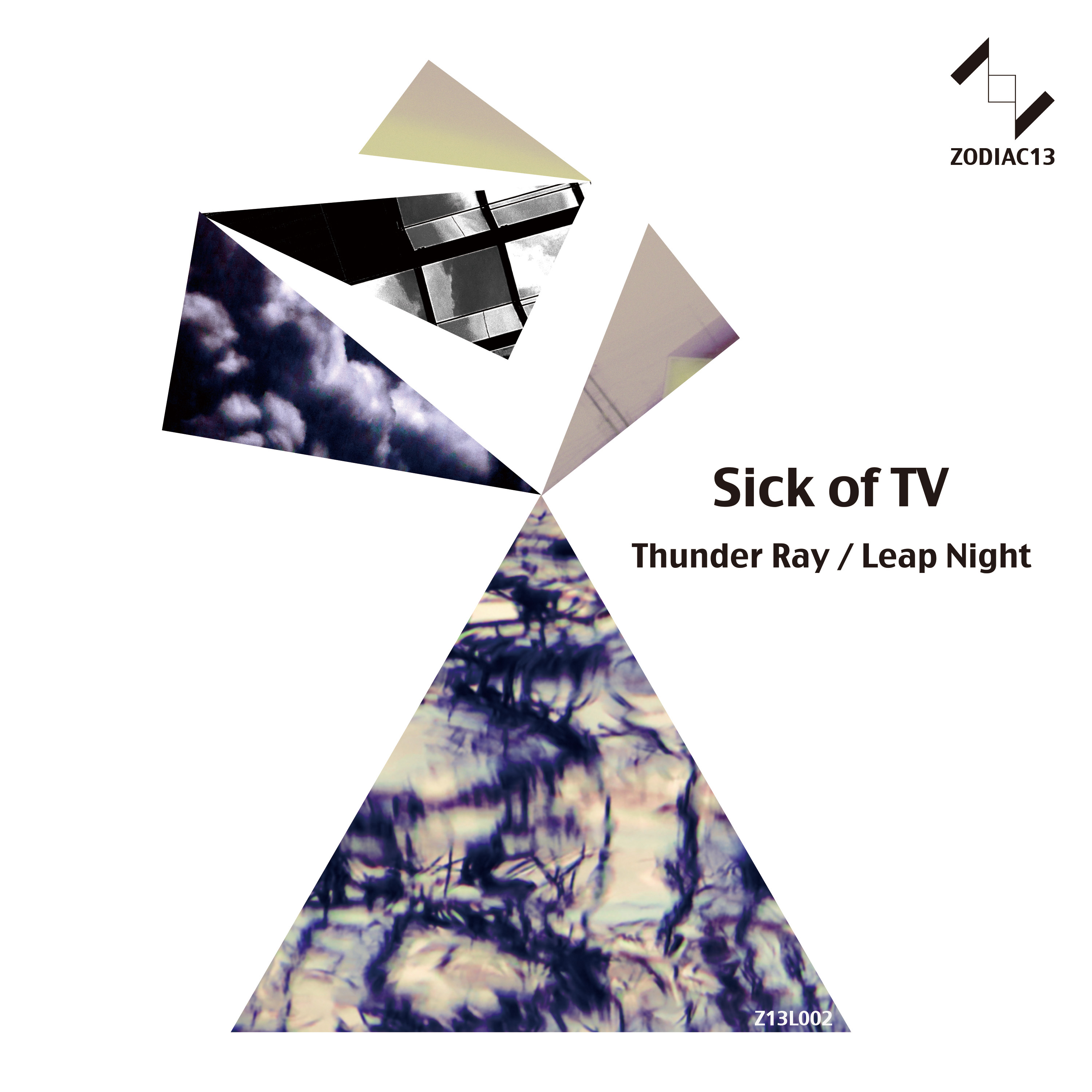 NEW RELEASE: Sick of TV - Thunder Ray / Leap Night - Electrofans