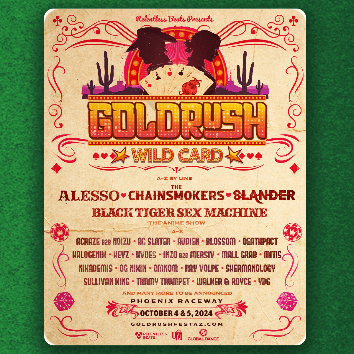 Goldrush Returns to Phoenix Raceway October 04-05, 2024 - Electrofans